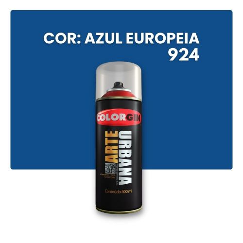 COLORGIN - SPRAY ARTE URBANA AZUL EUROPEIA 924***
