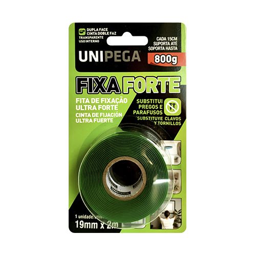 UNIPEGA - FITA DUP FACE ACRI INT 19X2M 800G FX