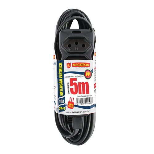 MEGATRON - EXTEN TRIP PP 3P 10A 3X0,75X05M PT