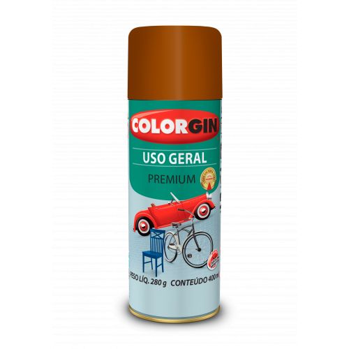 COLORGIN - SPRAY USO GERAL MARROM CAFE 400ML 54025