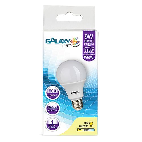 GALAXY - LAMP LED A60 09W-803LM 3000K