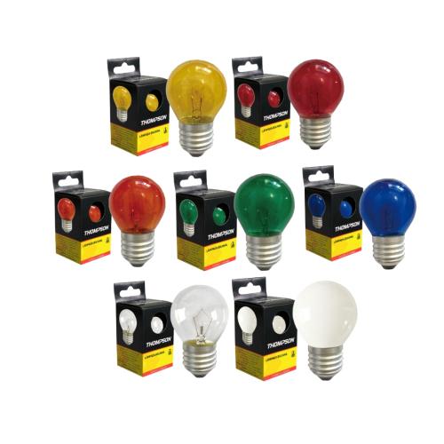 THOMPSON - LAMP BOLINHA 07X127 SORT