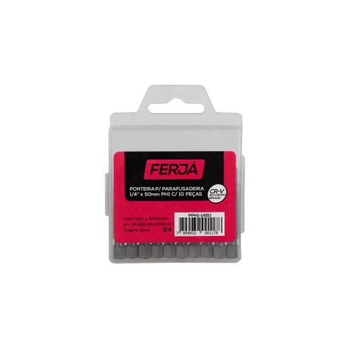 FERJA - PONT PHILLIPS 1/4X 50MM PH1 10PÇ PRO