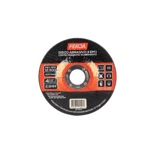 FERJA - DISCO DESBASTE 41/2X2,5X7/8