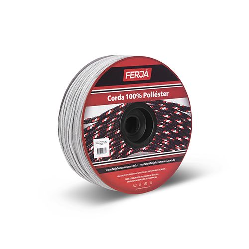 FERJA - CORDA POLIESTER BR 03MM CARRET/400M