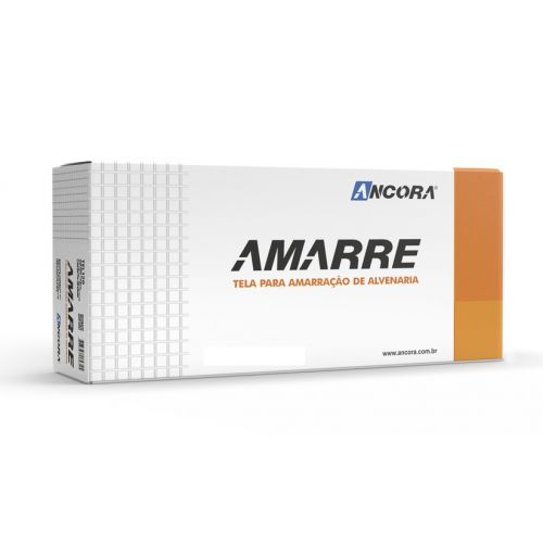 ANCORA - TELA AMARRAÇAO 10,5X50CM C/100 PÇS